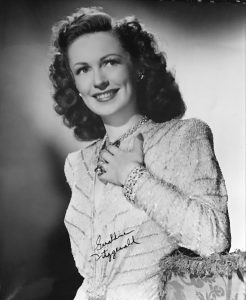 Geraldine Fitzgerald. - Liam Bluett