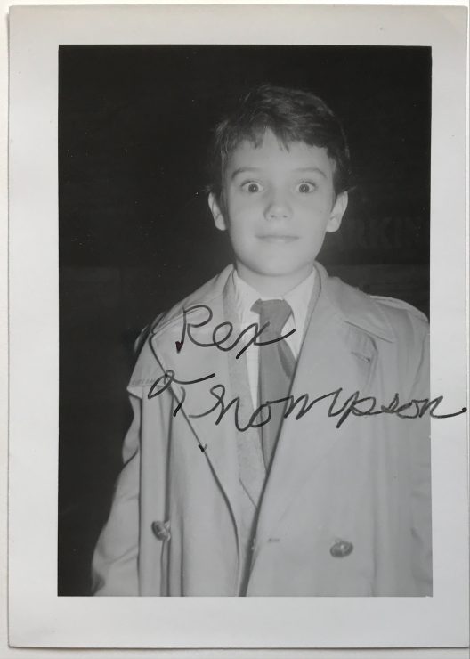 Rex Thompson - Liam Bluett