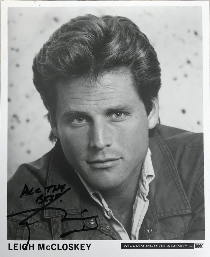 Leigh McCloskey - Liam Bluett