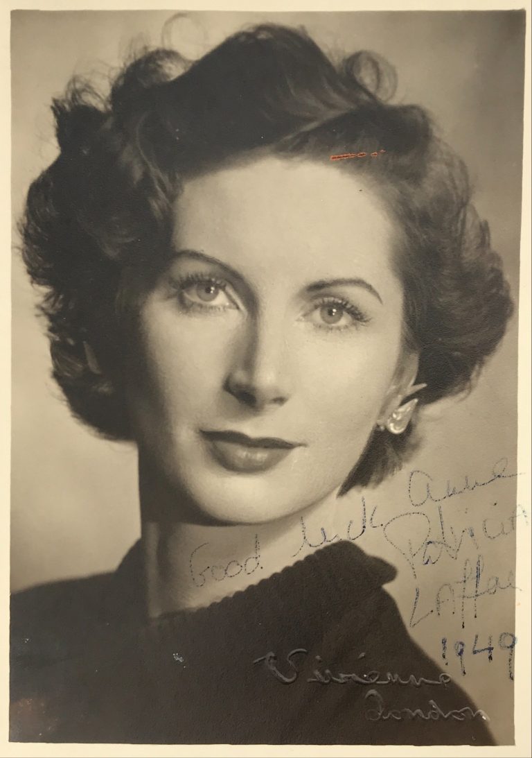 Patricia Laffan - Liam Bluett