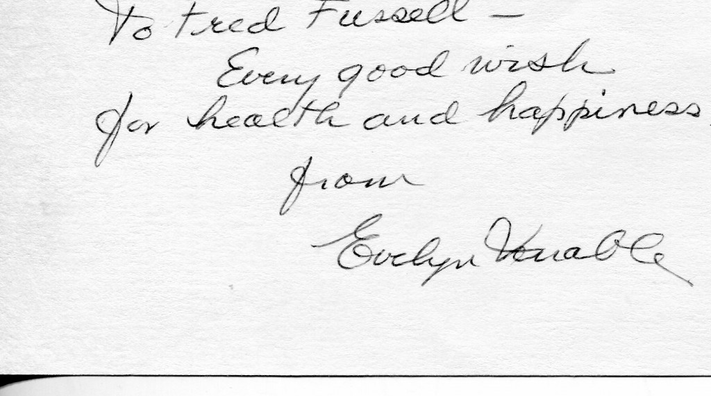 Evelyn Venable - Liam Bluett