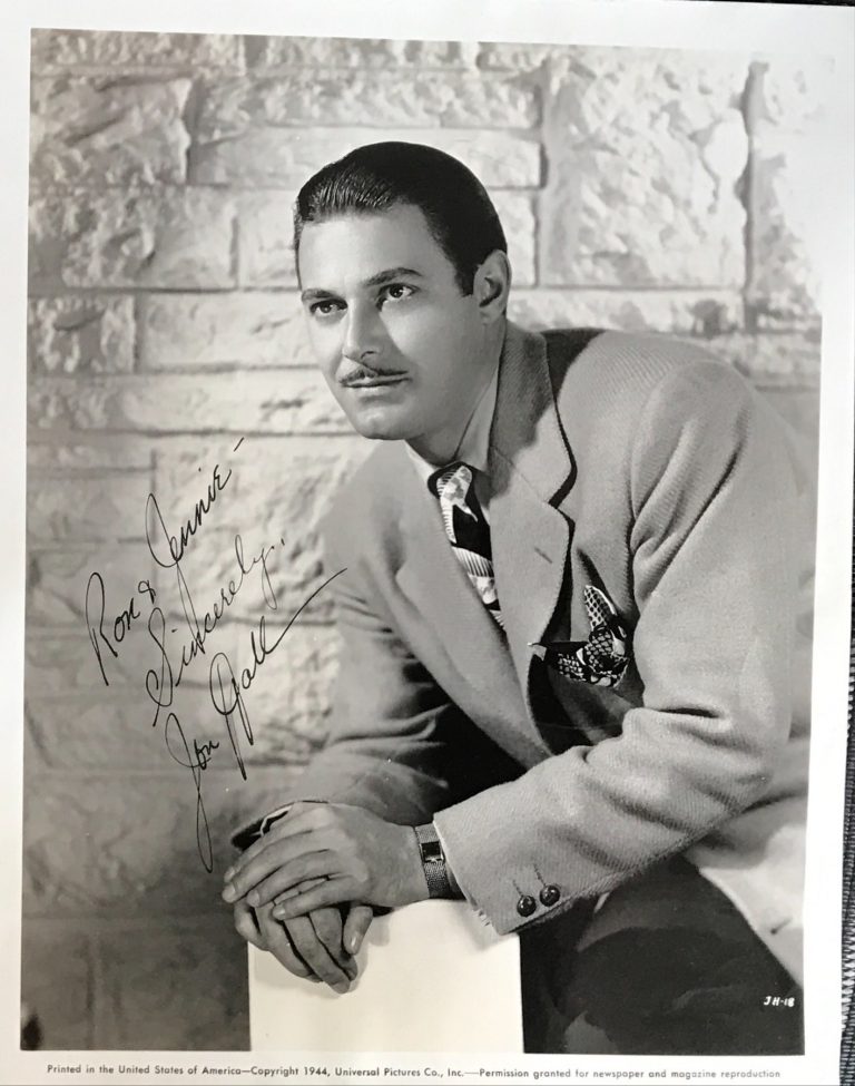 Jon Hall - Movies & Autographed Portraits Through The Decades