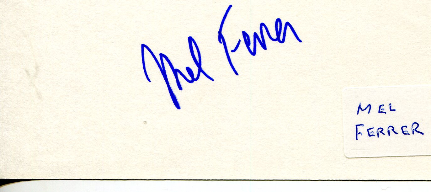 Mel Ferrer - Liam Bluett