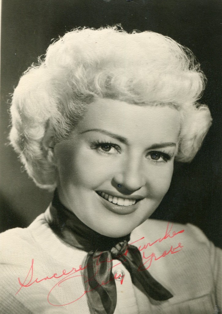 Betty Grable And Bob Remick