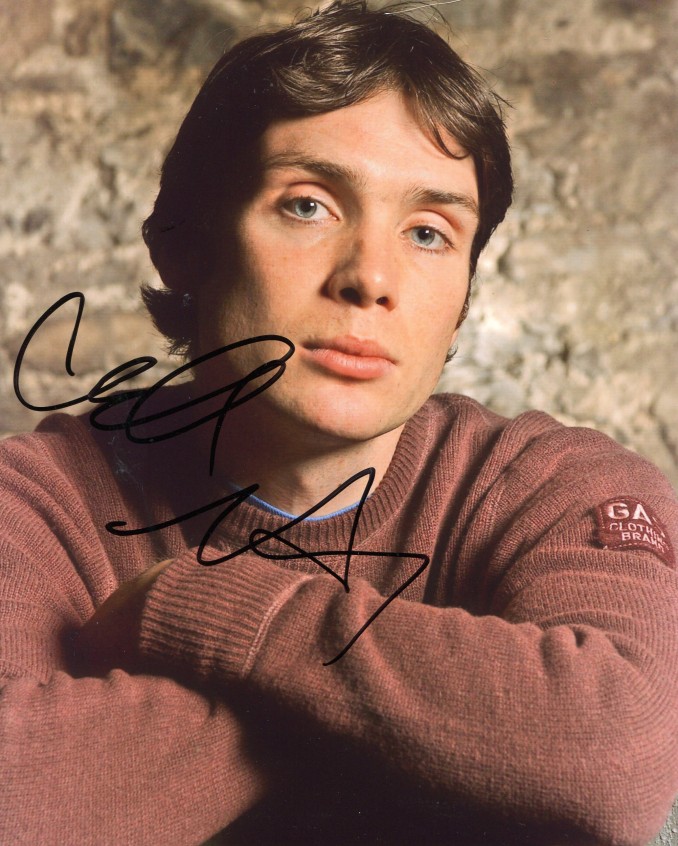 Irish Actors Autograph Gallery - Liam Bluett