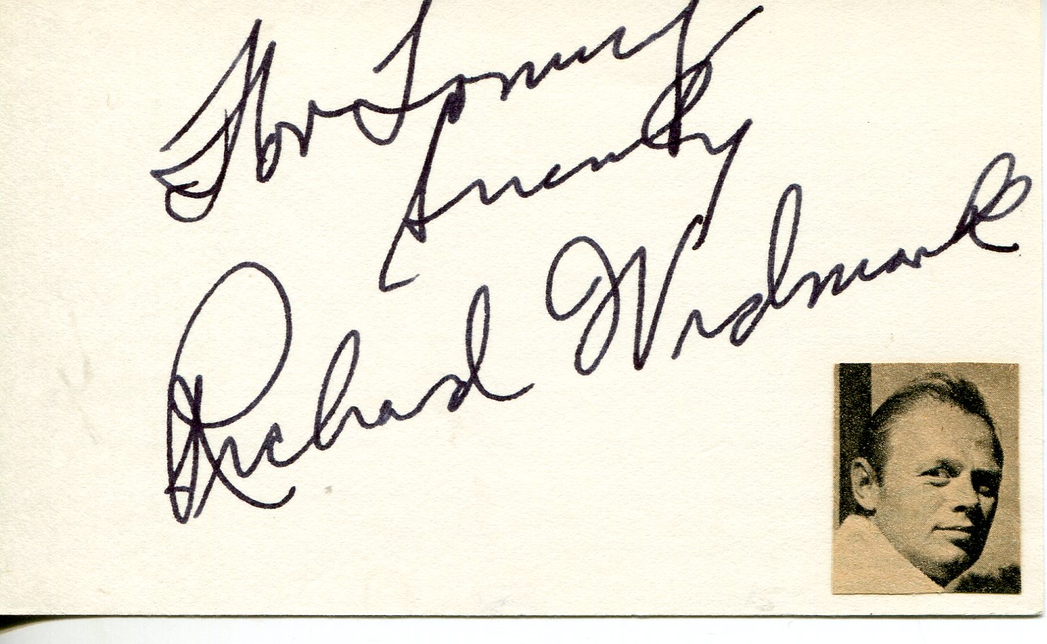 Richard Widmark - Liam Bluett