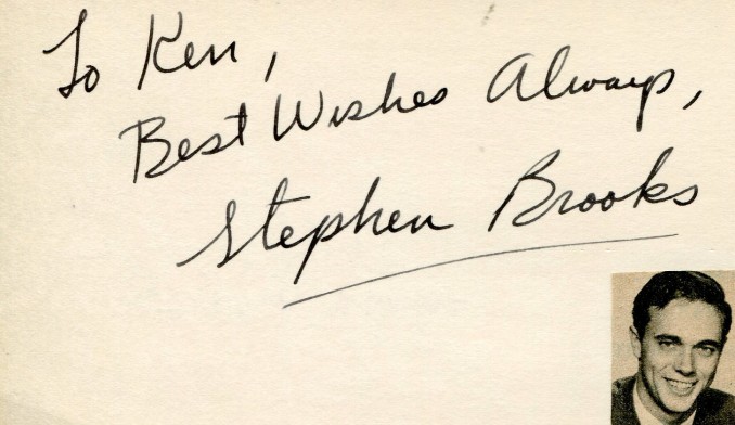 Stephen Brooks - Liam Bluett