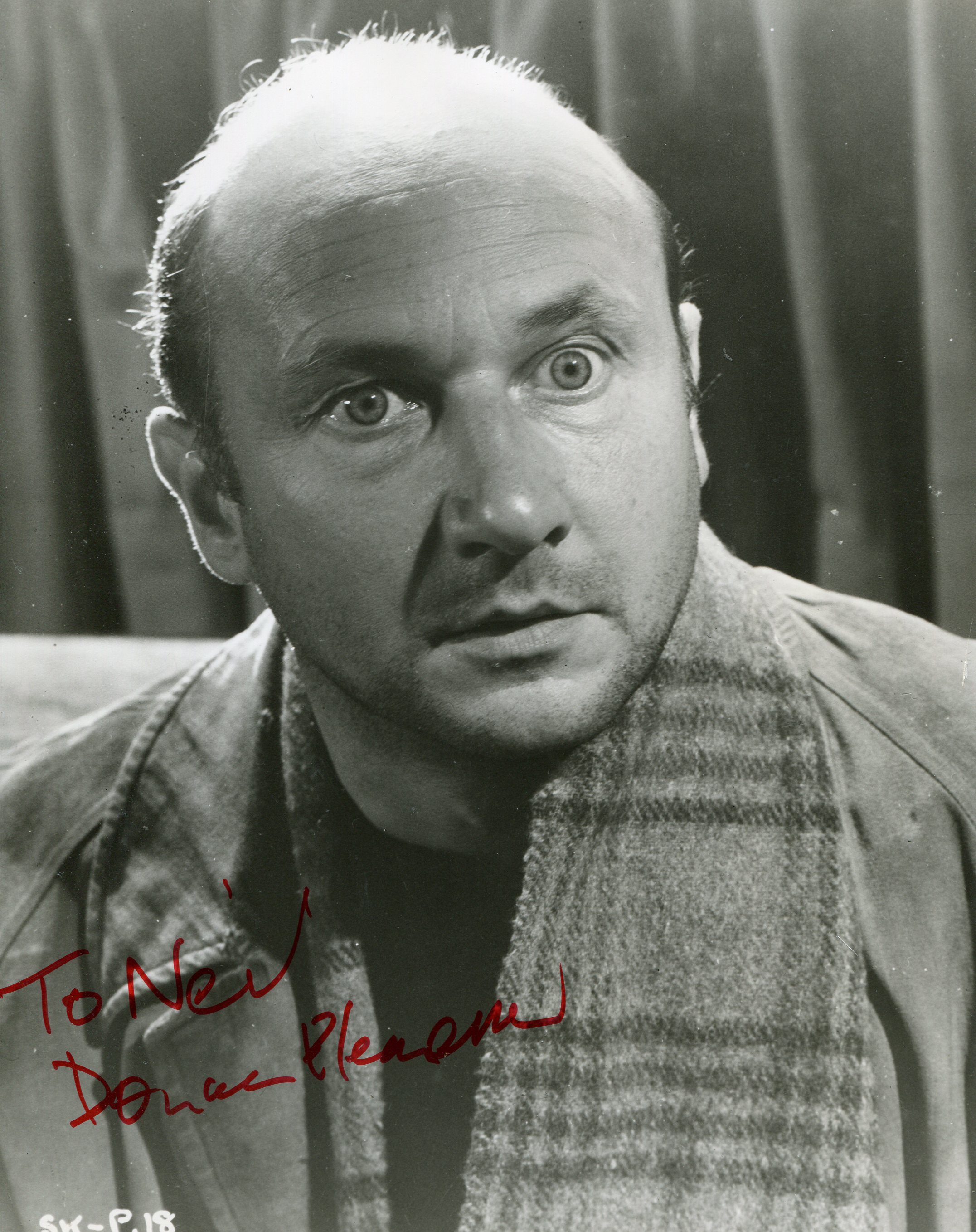 The Inspector - Autographed Photos - Liam Bluett
