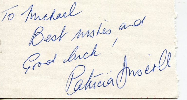 Patricia Driscoll - Movies & Autographed Portraits Through The Decades Patricia Driscoll - Movies & Autographed Portraits Through The Decades