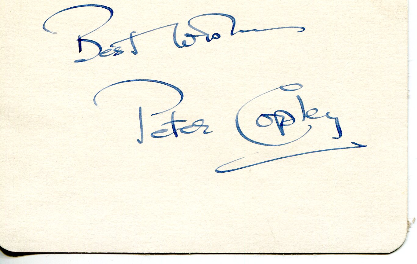 Peter Copley - Liam Bluett