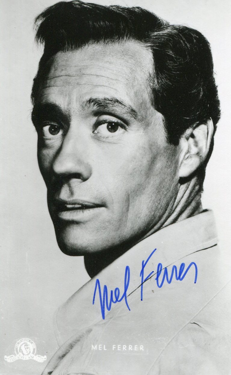 Mel Ferrer – Movies & Autographed Portraits Through The Decades Mel Ferrer – Movies & Autographed Portraits Through The Decades