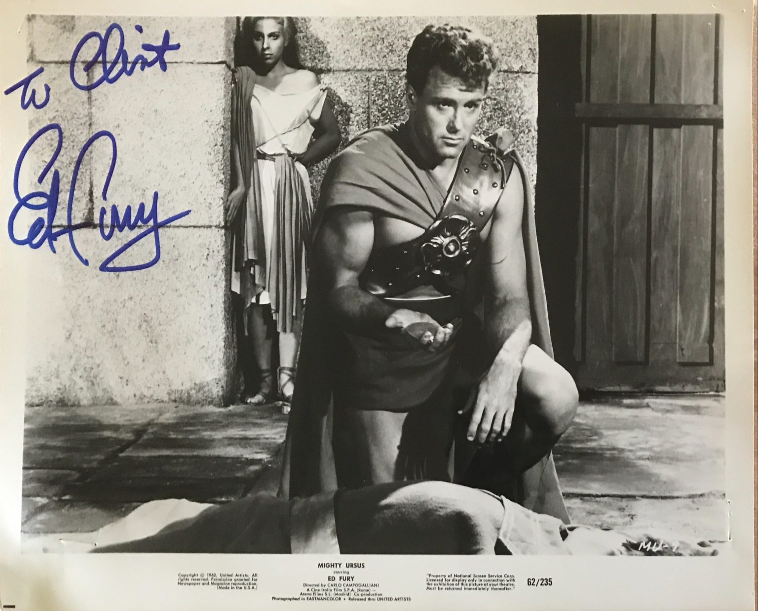 Ed Fury - Liam Bluett