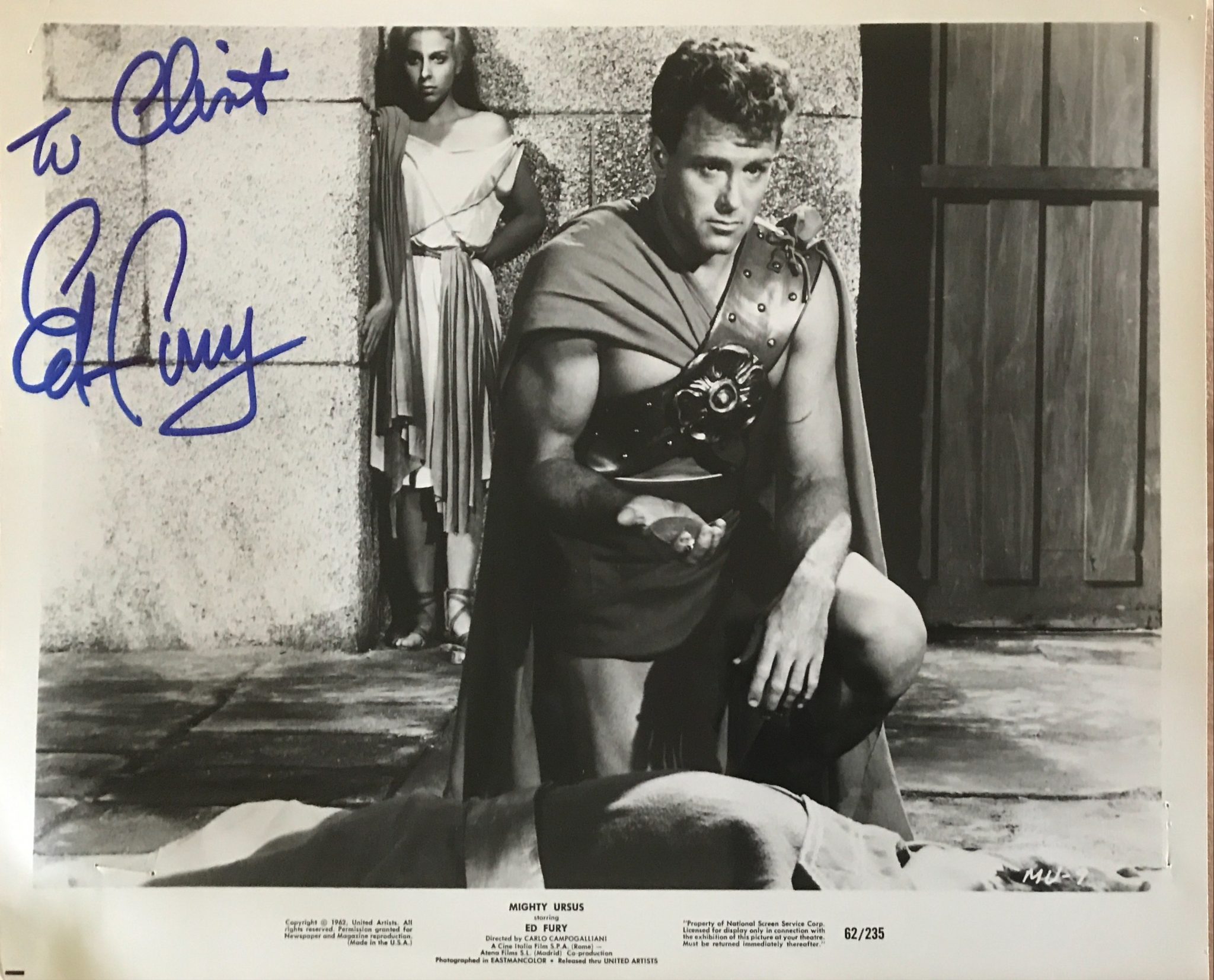 Ed Fury - Liam Bluett