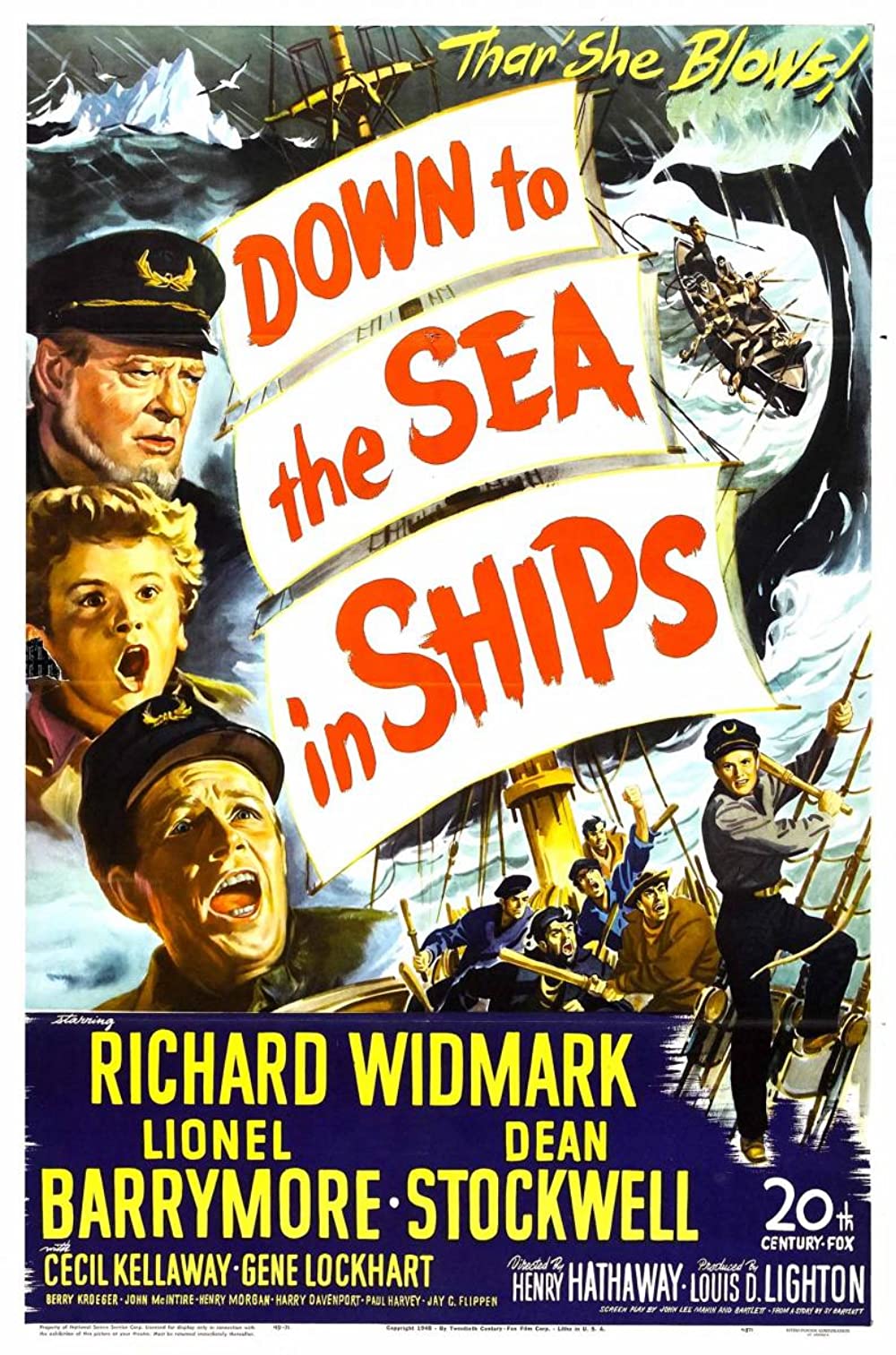 Richard Widmark - Liam Bluett