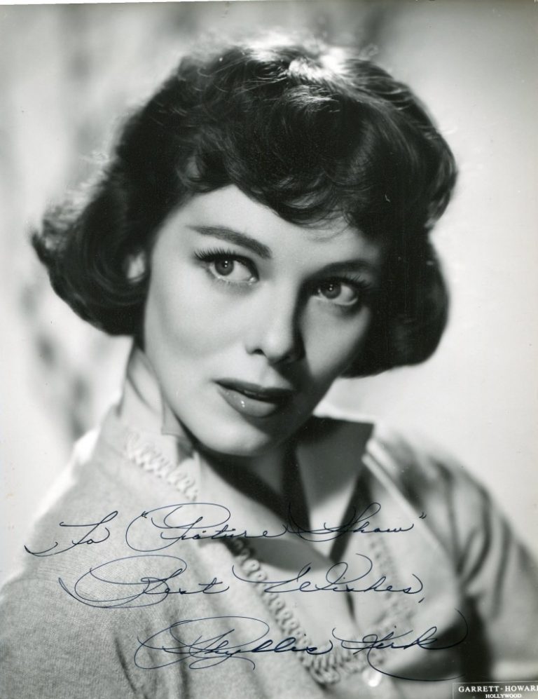 Phyllis Kirk – Movies & Autographed Portraits Through The Decades