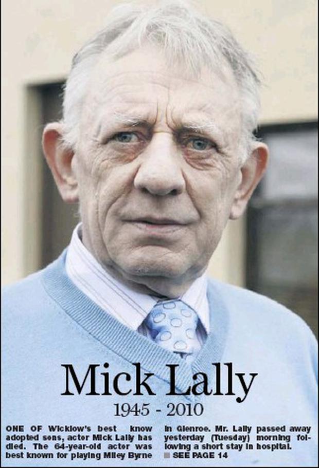 Mick Lally - Liam Bluett