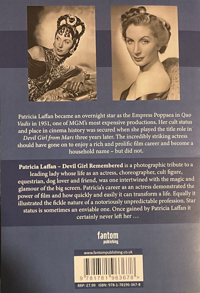 Patricia Laffan - Liam Bluett
