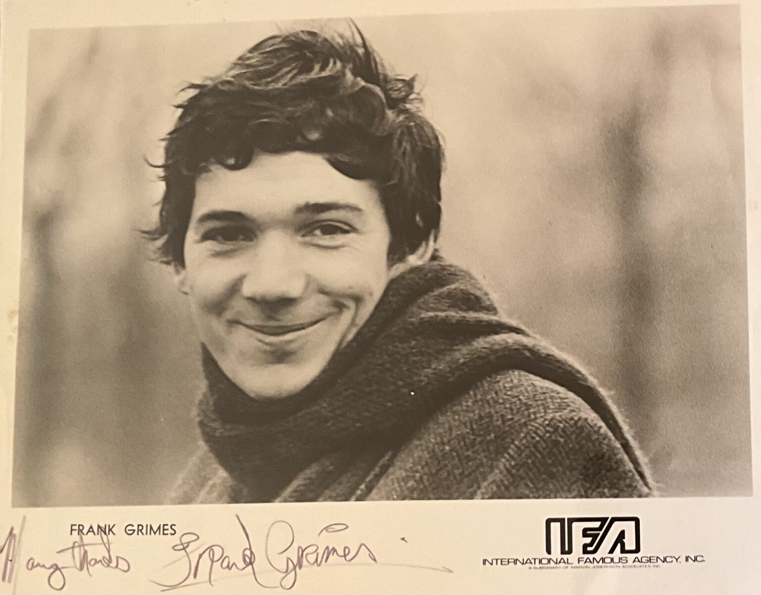 Frank Grimes - Liam Bluett