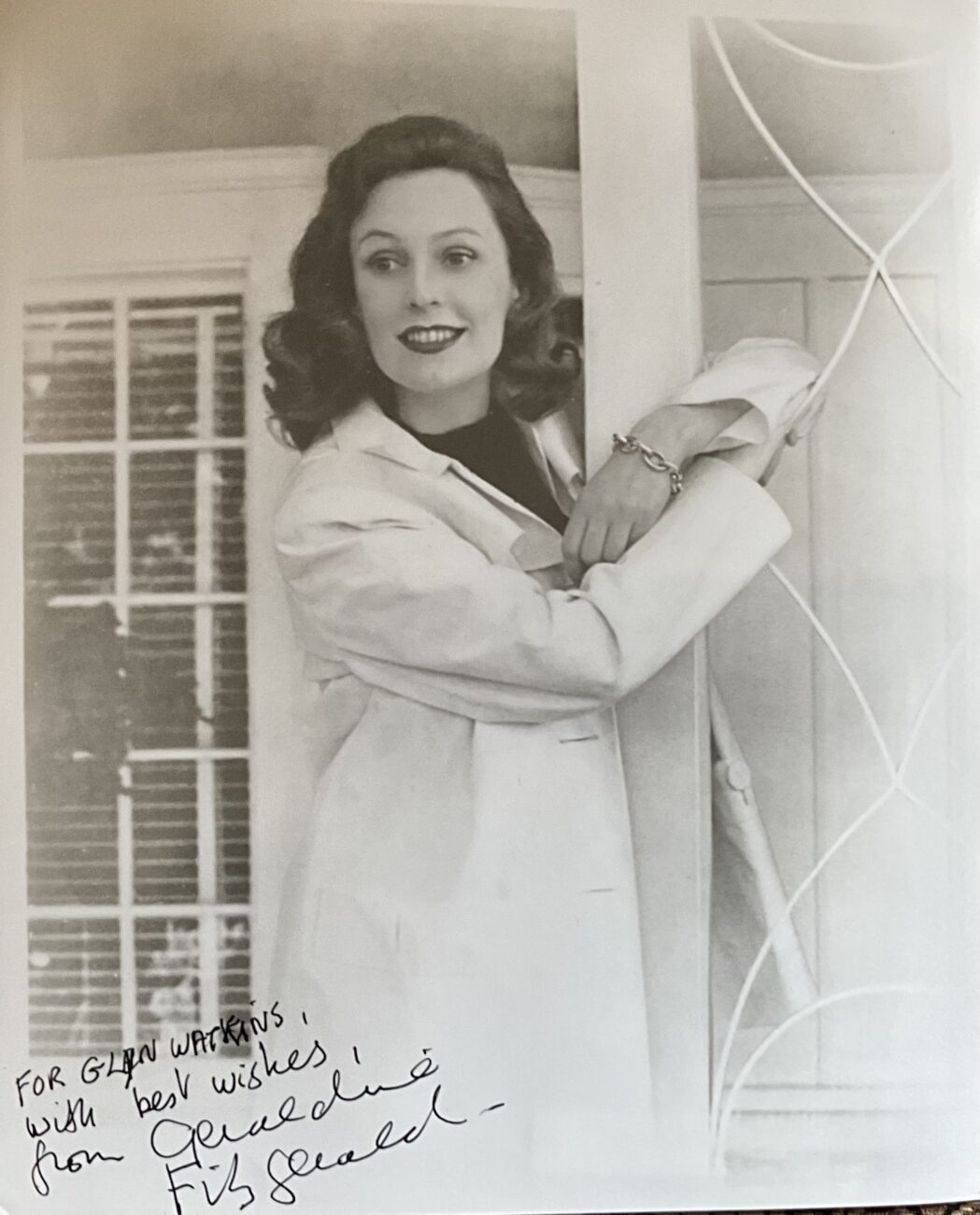 Geraldine Fitzgerald. - Liam Bluett